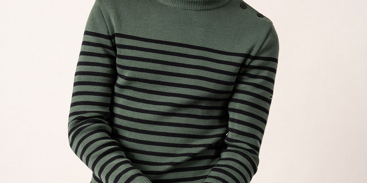 Rochefort striped sailor jumper slim fit, in merino wool | SAINT JAMES ...
