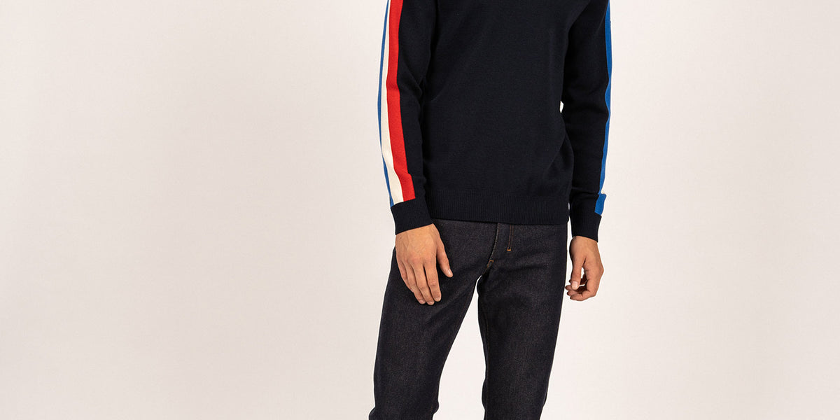 Wool raglan sleeve jumper SAINT JAMES x Elysée | SAINT JAMES Official ...