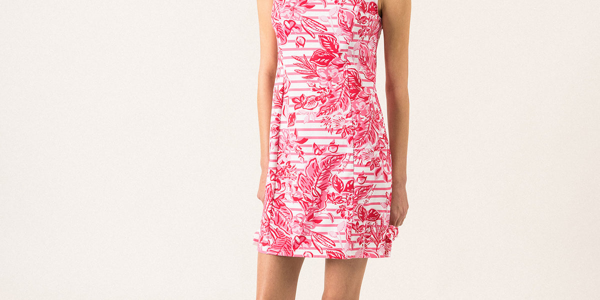 Lilly Pulitzer Women's Mini Striped UV-Printed Dress | SAINT JAMES ...