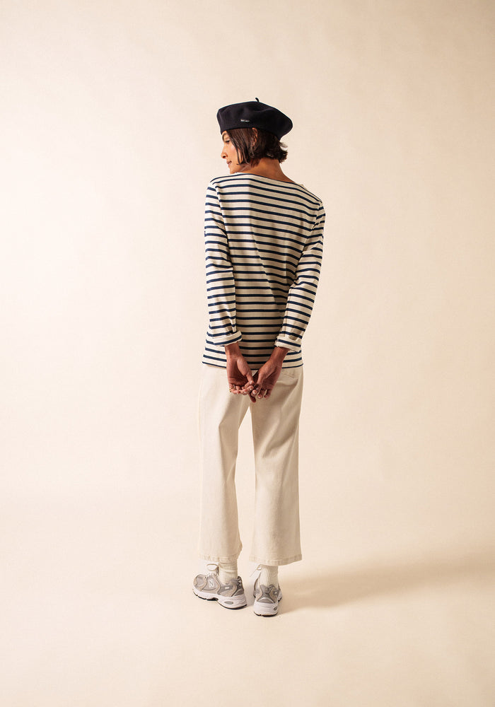 Meridien unisex striped sailor shirt regular fit, in thick cotton ...
