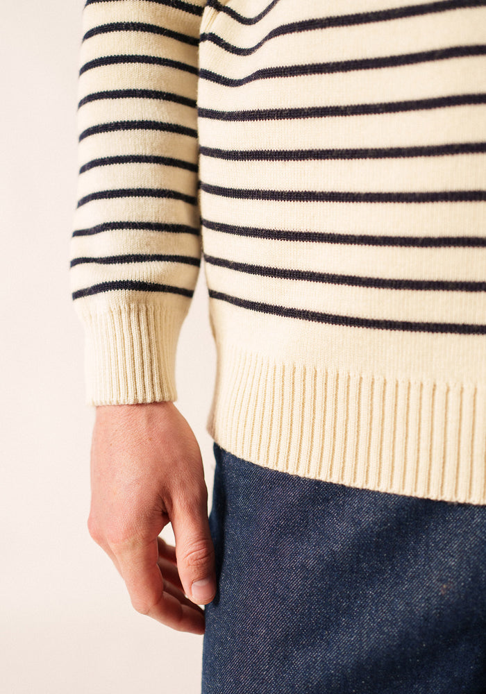 Binic striped sailor jumper regular fit, in pure new wool | SAINT JAMES ...