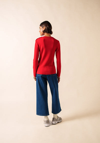 Marée authentic sailor jumper slim fit, in wool | SAINT JAMES Official ...