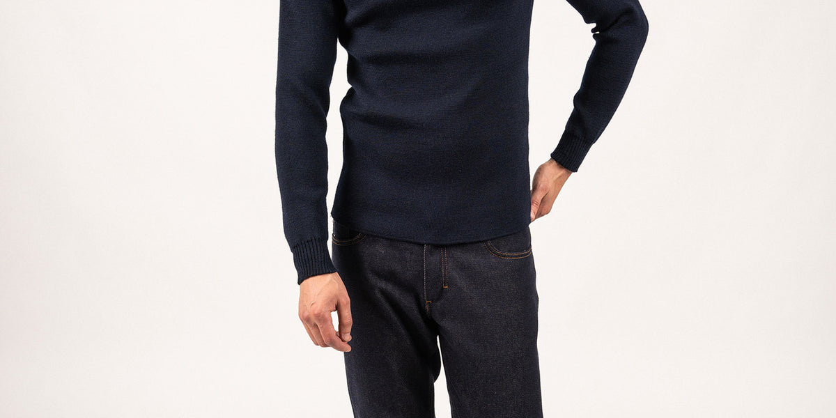 Matelot authentic sailor jumper slim fit, in pure new wool | SAINT ...