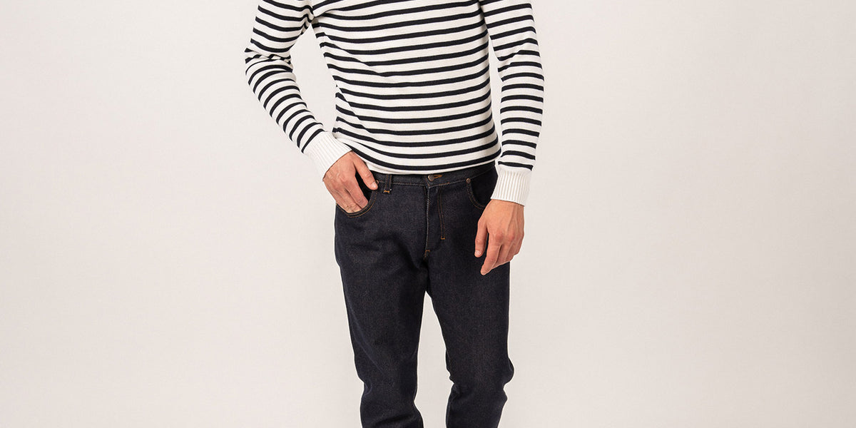Rochefort striped sailor jumper slim fit, in merino wool | SAINT JAMES ...