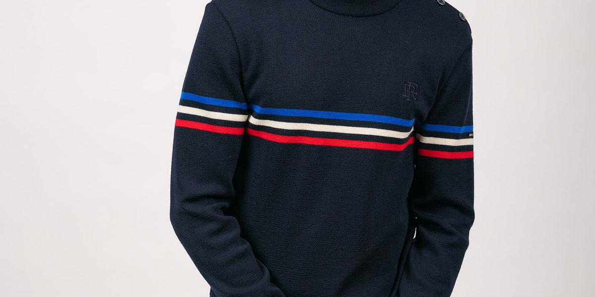 Sailor jumper with tricolour stripes SAINT JAMES x Elysée | SAINT JAMES ...