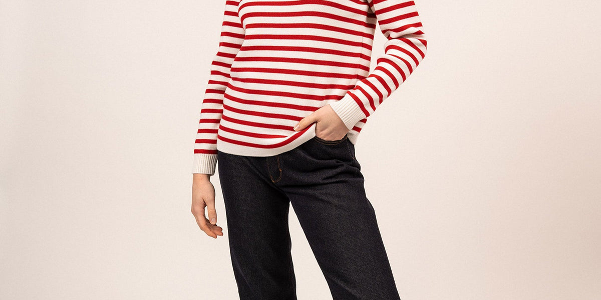 Rochefort striped sailor jumper in wool | SAINT JAMES® Site officiel ...